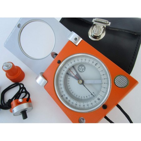 Freiberger Geologenkompass mit Peileinrichtung